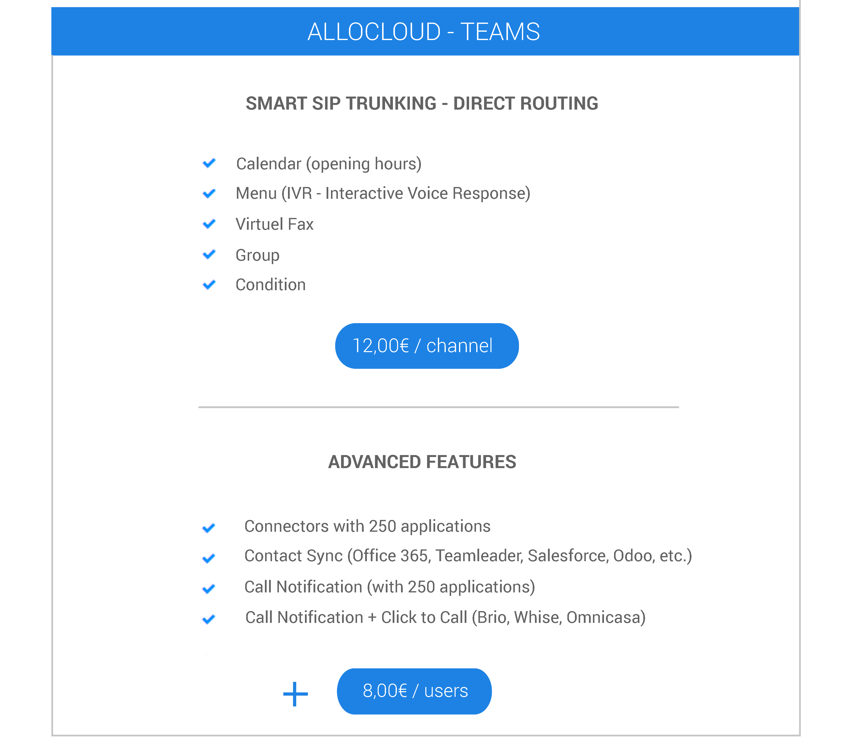 ALLOcloud & Microsoft Teams | ALLOcloud